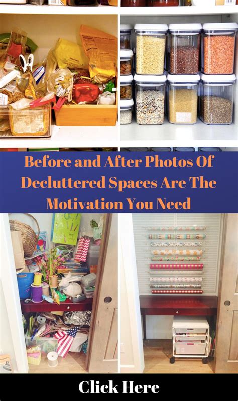 Before And After Photos Of Decluttered Spaces Are The Motivation You Need