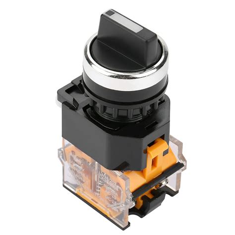 Interruptor Selector Giratorio 3 Posiciones 2no Selector De Selección