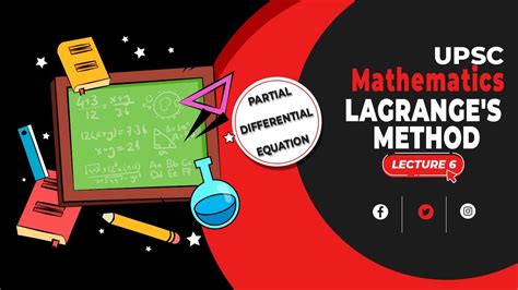 partial differential equation lecture 6 lagrange s method youtube