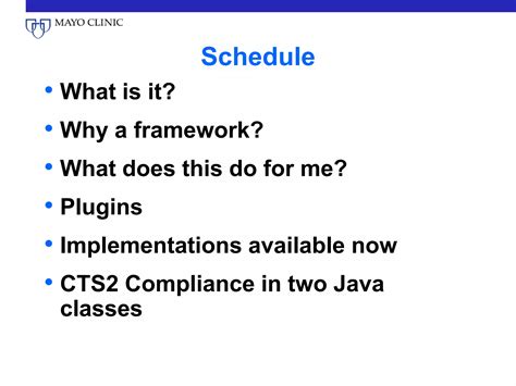 cts2 development framework ppt