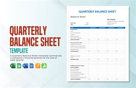 Editable Balance Sheet Templates In Word To Download