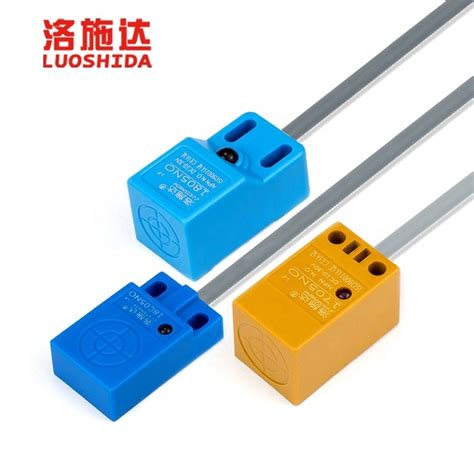 LUOSHIDA Square Inductive Proximity Sensor 12V 24V DC Q17 Q18 Q18C Size ABS Housing