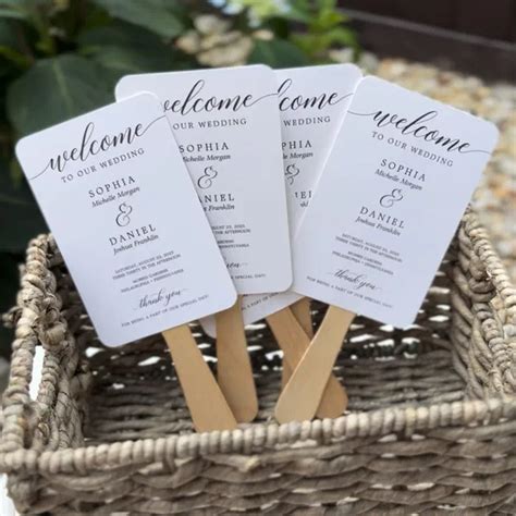 Zazzle Wedding Program Fans