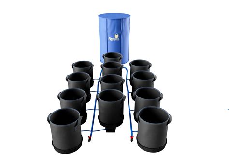 Flexipot 12 Pot System With 225l Tank 50l Fabric Pots Greens Horticulture