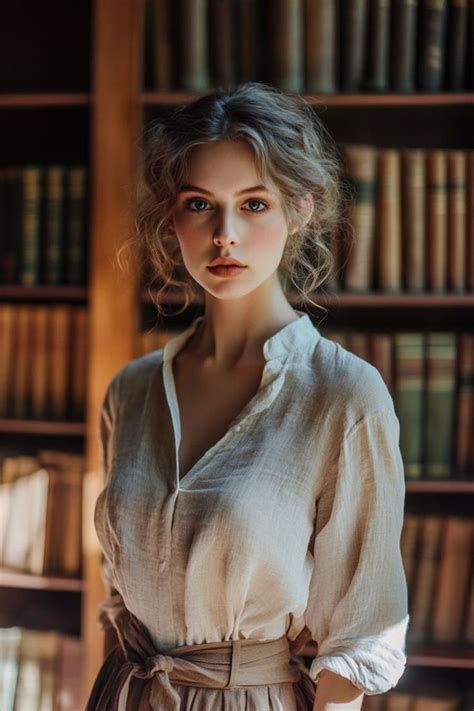 Light Academia Fashion In Sunlit Library Biblioteca Acogedora Hombre