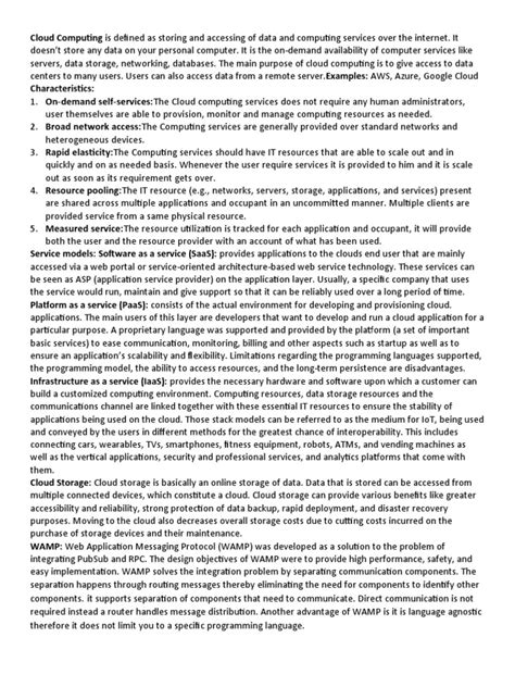 Iot 5 Pdf Cloud Computing Representational State Transfer