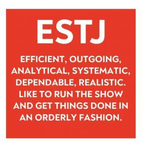 Estj Personality Type The Executive
