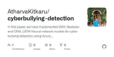 Cyberbullying Detection Group CyberBullyingDetection Presentation Pptx At Master