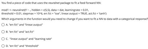 solved you find a piece of code that uses the neuralnet