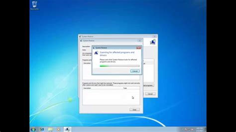How To Restore Windows By Using System Restore Points Youtube