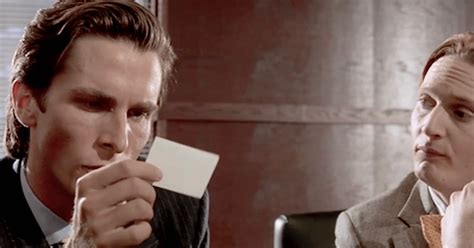 American Psycho Director Breaks Down That Famous Business Card Scene
