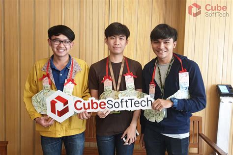 cube softtech ยินดีกับน้องแอมป์ น้องฟาร์ม น้องเบียร์