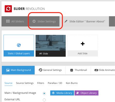 javascript start animations when revolution slider scrolls into view