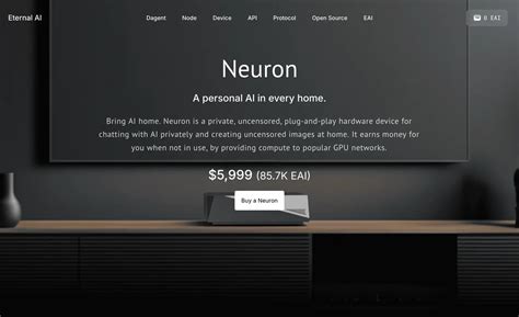 Neuron Decentralized Ai Home Node Neuron Decentralized Ai Home Node