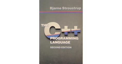 The C Programming Language By Bjarne Stroustrup