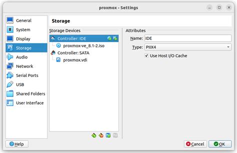 Installing Proxmox On Virtualbox Home Server Group