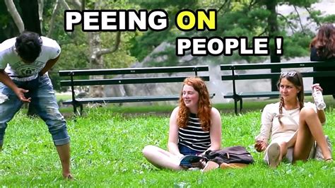 PEEING Prank In Public Peeing On POLICE LAMBORGHINI YouTube