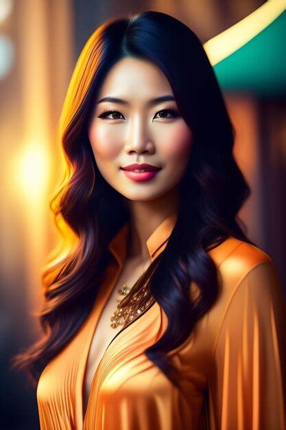 Premium Ai Image A Beautiful Girl On Deep Focus Generated Ai