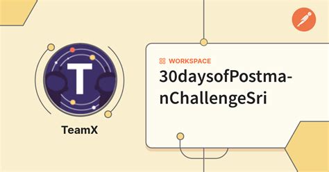 30daysofpostmanchallengesri Postman Api Network