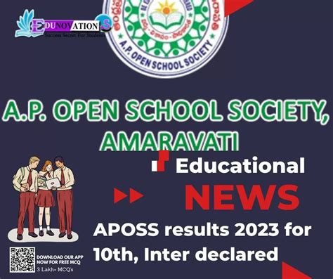 APOSS Results For Th Inter Declared Edunovations