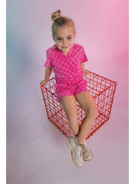 Quapi Quapi Short Zinnia Pink Stekels And Staartjes