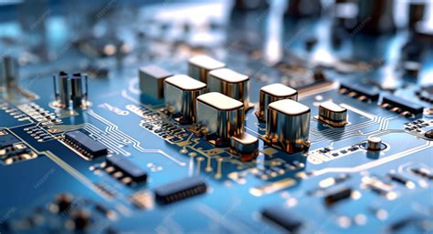 Premium Photo Generative Ai Microprocessor Manufacturing In America Microelectronics