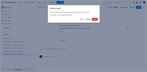 How To Delete A Page In Confluence A Step By Step Guide The Requirements Engineer