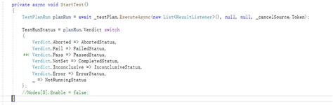 custom ui how do i update the test parameters of the test step to the