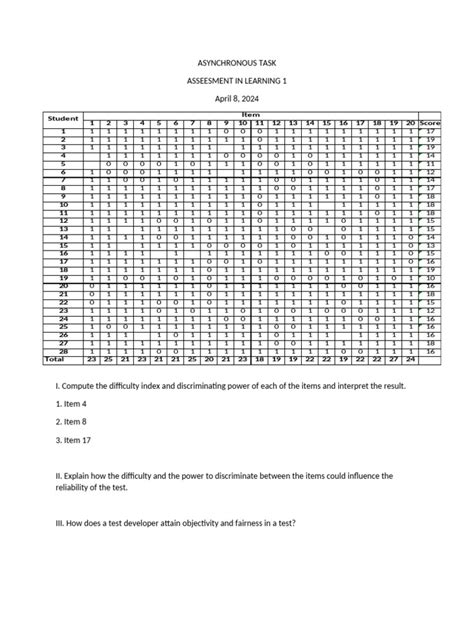 Asynchronous Task April 8 2024 Pdf