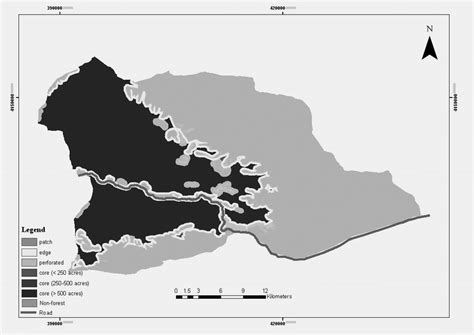 Forest Spatial Pattern Classes In 1987 Download Scientific Diagram