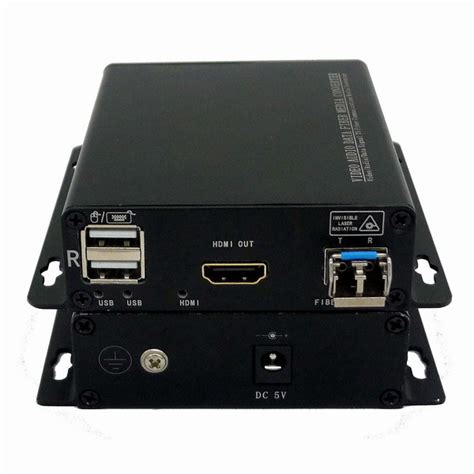 Kvm To Fiber Converter Kvm Hdmi Usb Over Fiber Extender 4k Kvm Hdmi