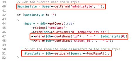 analyzing cve 2018 6376 joomla second order sql injection notsosecure