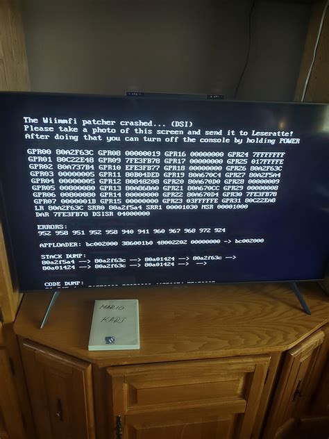 Receiving Error Code 20100 When Trying Play Mario Kart Online With