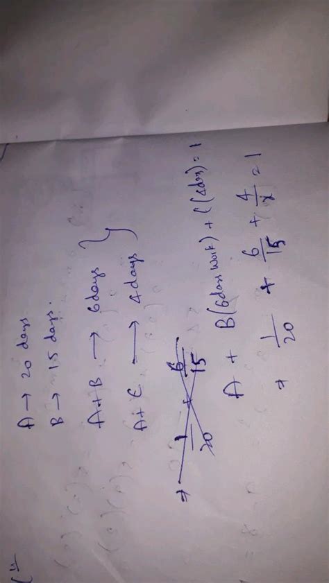 Begin Array L Text A And B Can Separately Do A Piece Of