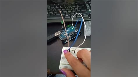 Práctica 1 Arduino Encender Un Led Con Pulsador Youtube