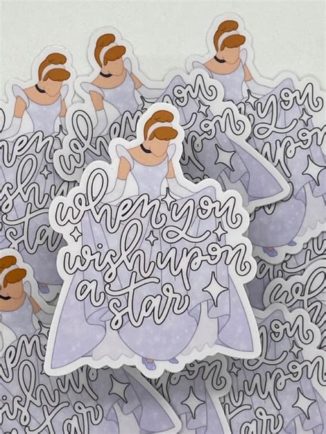 Cinderella Sticker Cinderella Sticker Stickers Cinderella