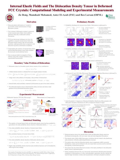 pdf internal elastic fields and the dislocation density tensor