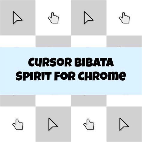 Cursor Cursor Bibata Spirit For Chrome For Chrome Cursor Space