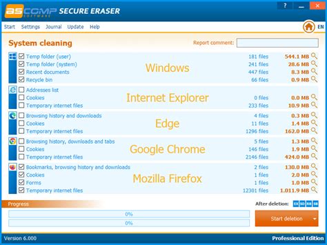 Secure Eraser Delete Files Securely Ascomp
