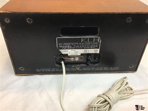 Klh Model 21 Table Radio Photo 3179622 Us Audio Mart