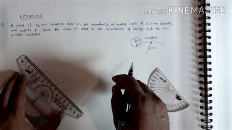 Learn How To Draw Epicycloid Engineering Drawing Tutorial Youtube