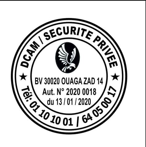 Dcam Sécurité Privee Ouagadougou