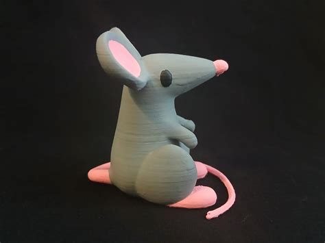Mouse Stl 3d Print File Digital Download Etsy