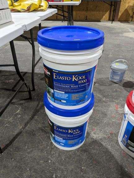 2 X Brand New Black Jack Elasto Kool 100 Roof Coating 2 X 475gal