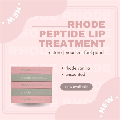 Rhode Peptide Lip Treatment Beauty Personal Care Face Makeup On Carousell