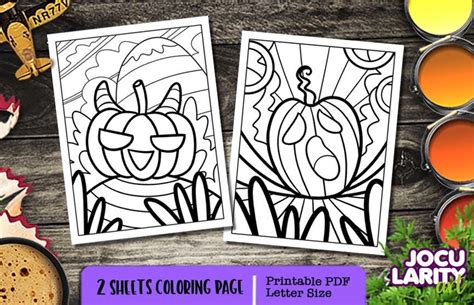 Scary Halloween Pumpkin Printables