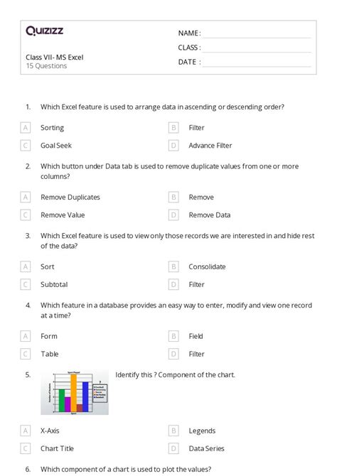 50 Sorting Data Worksheets For 7th Class On Quizizz Free And Printable