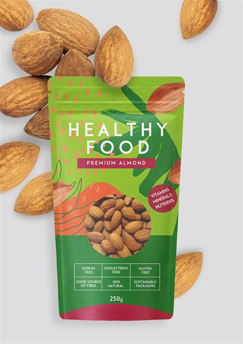 Healthy Food Packaging Design Behance