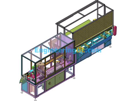 Socket Assembly Line Automatic Assembly Equipment 3d Exported