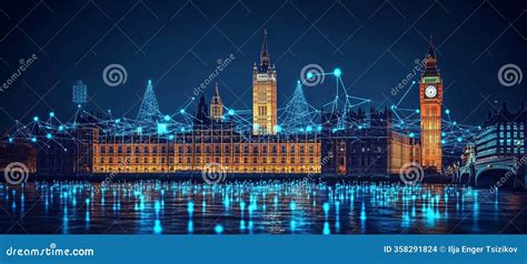 Digitalization In A Futuristic Data Center Vision Tech Guru Utilizing Cutting Edge Laptop For